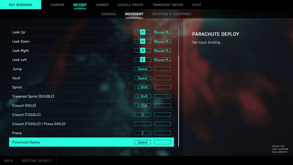 Battlefield 2042 Mouse & Keyboard-Edit Controls For PC - An Official EA ...