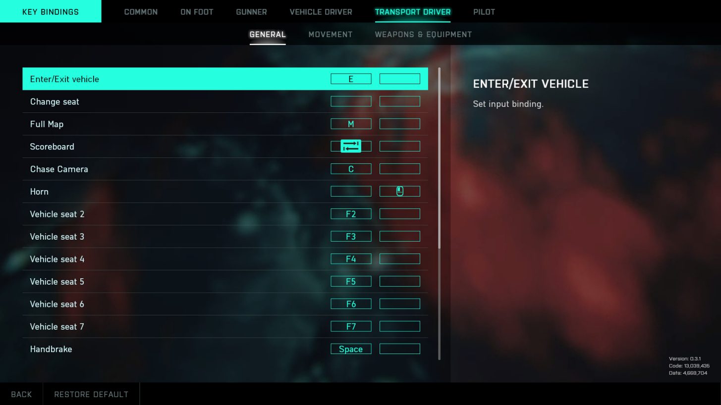 Battlefield 2042 Mouse & Keyboard-Edit Controls For PC - An Official EA ...