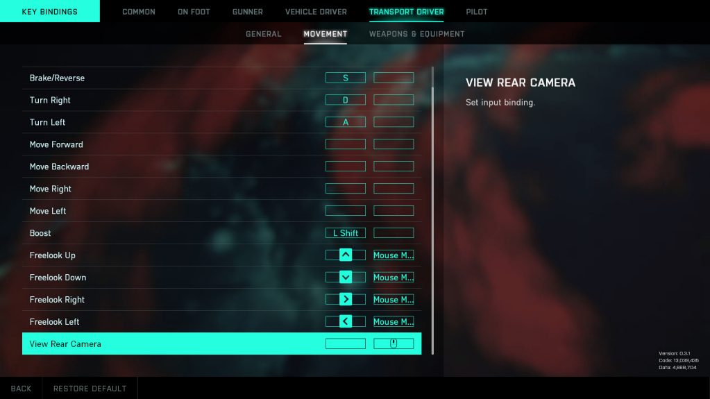 Battlefield 2042 Mouse & Keyboard-Edit Controls For PC - An Official EA ...