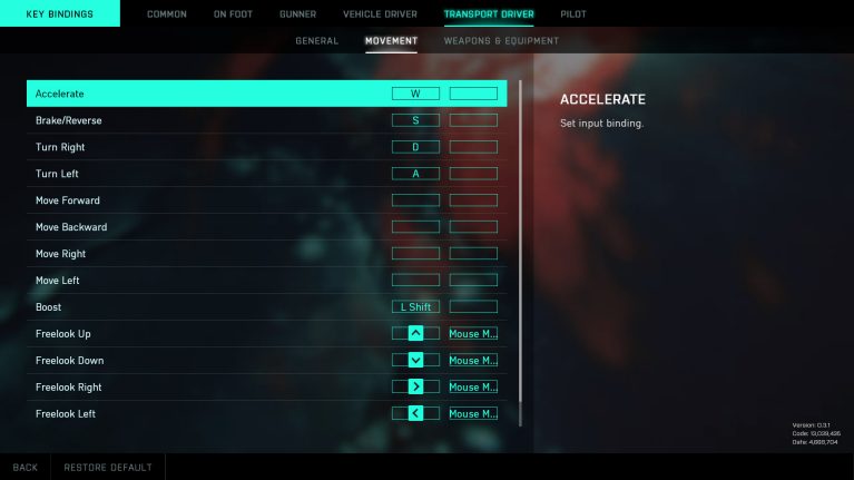Battlefield 2042 Mouse & Keyboard-Edit Controls For PC - An Official EA ...