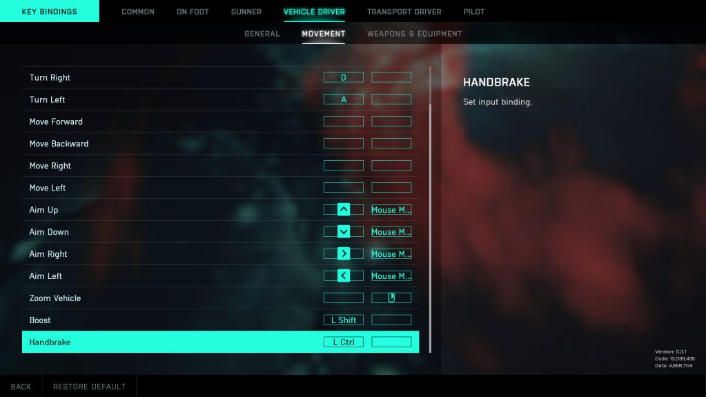 Battlefield 2042 Mouse & Keyboard-Edit Controls For PC - An Official EA ...