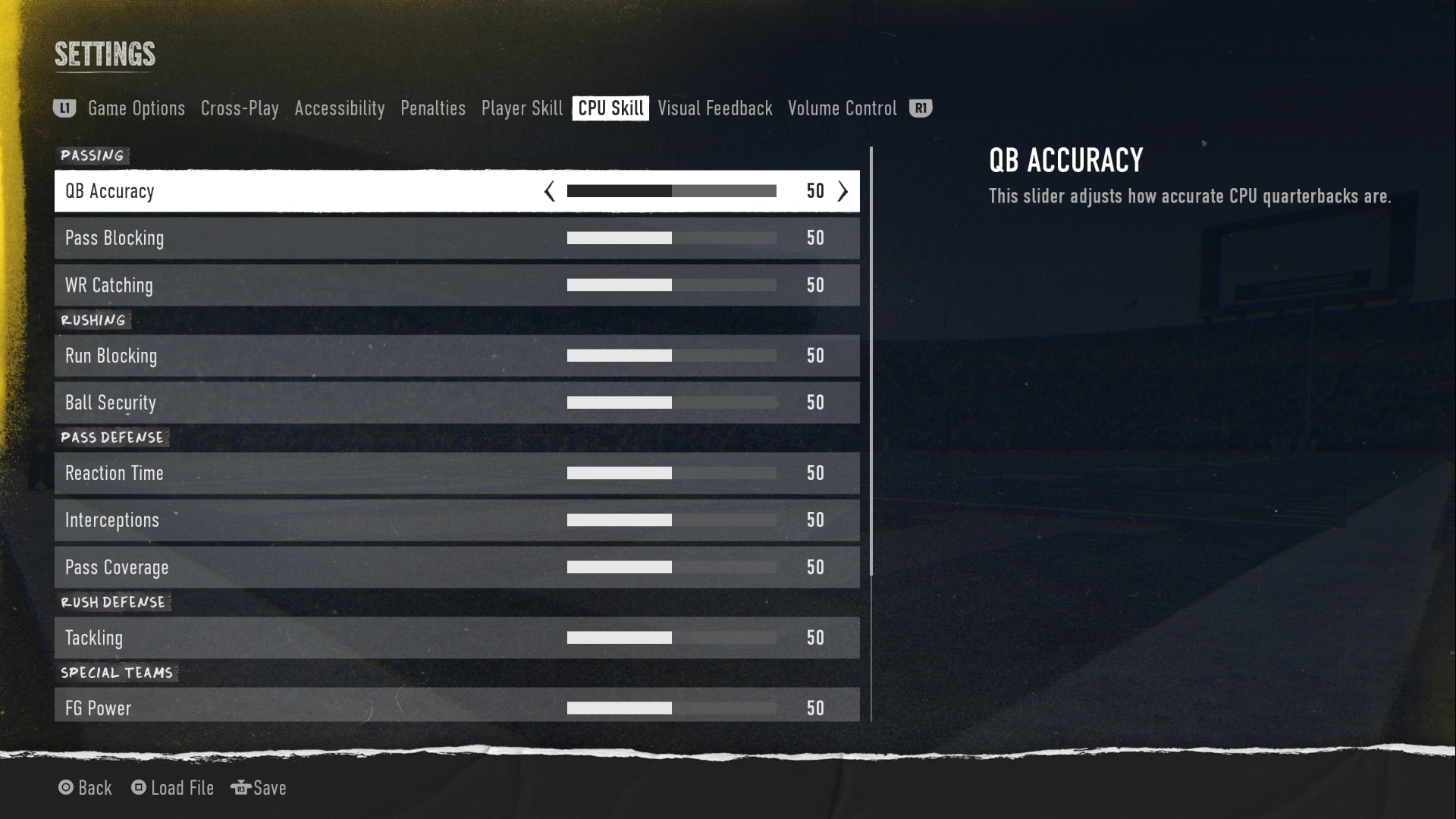 College Football 25 Accessibility Resources - An Official EA Site