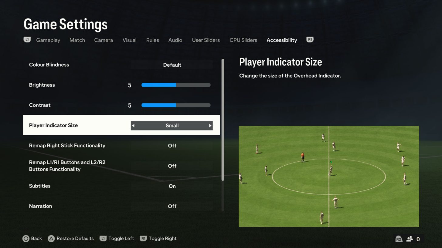 EA SPORTS FC™24 Accessibility Resources - An Official EA Site