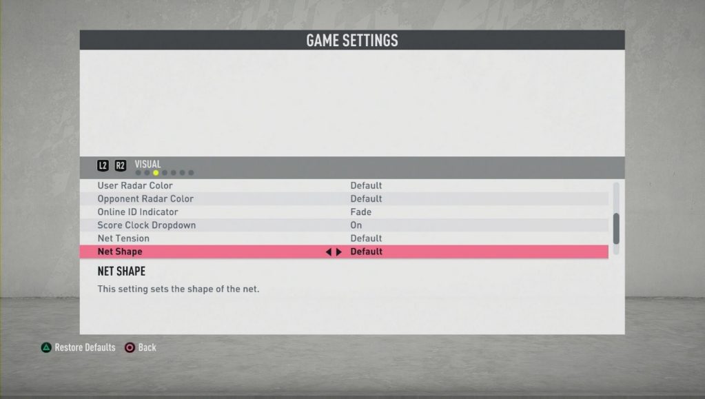 FIFA 20 Game Settings For PS4 - An Official EA Site