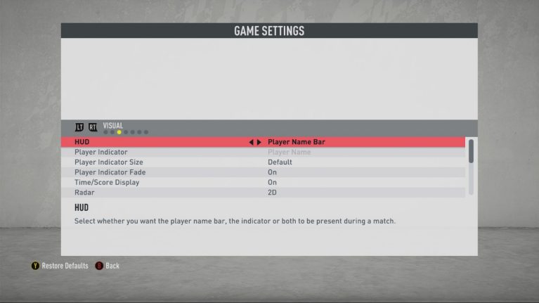FIFA 20 Game Settings For Xbox One - An Official EA Site