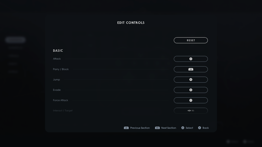 Jedi Fallen Order Controller Settings For Xbox One - An Official EA Site