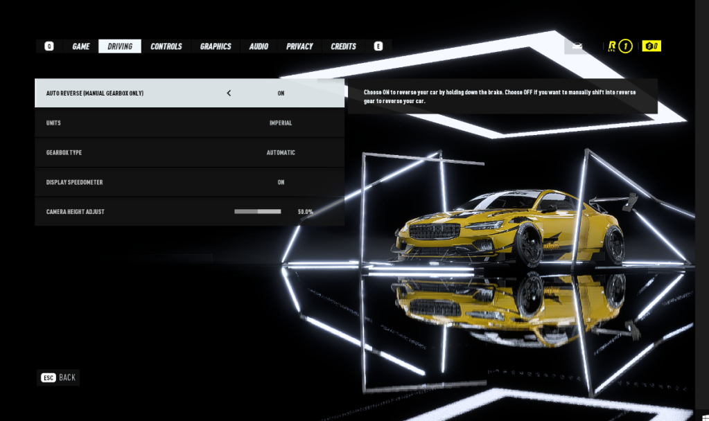 Need For Speed Heat Driving Settings For PC - An Official EA Site