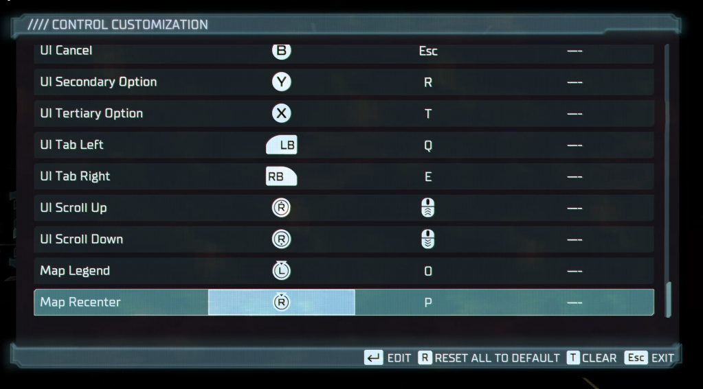 Dead Space Control Settings for PC - An Official EA Site