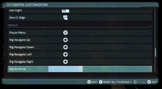 Dead Space Control Settings for XBX - An Official EA Site