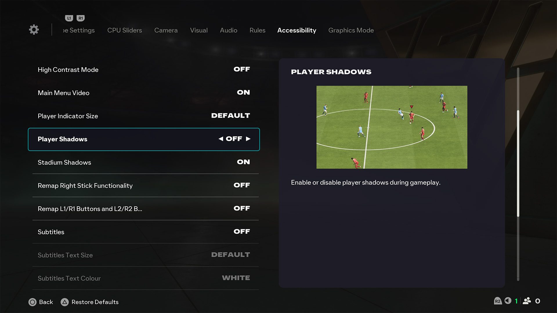 EA SPORTS FC™ 26 Accessibility Resources - An Official EA Site