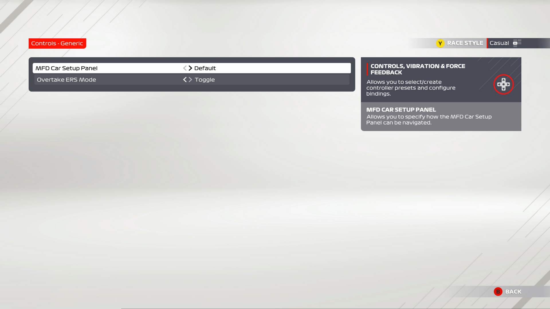F1® 2021 Controls for Xbox One - An Official EA Site
