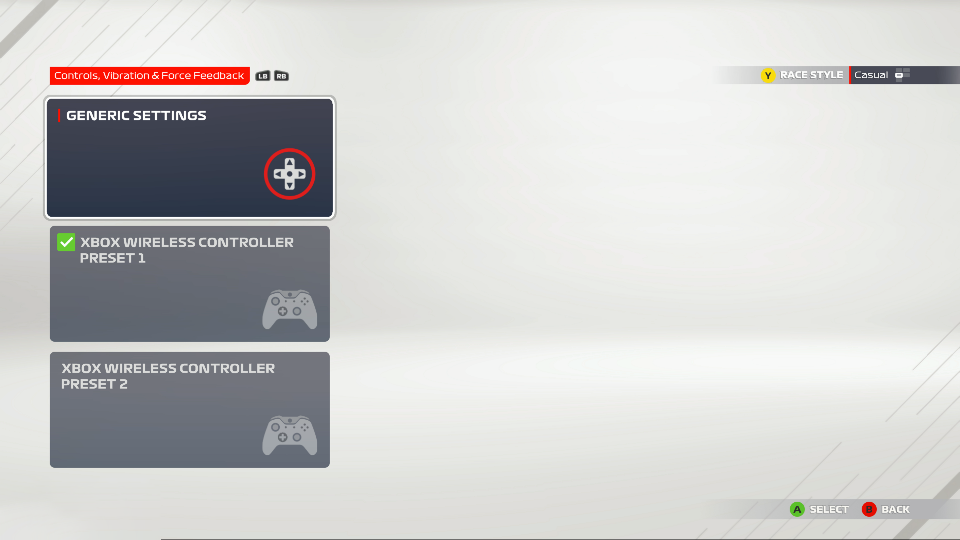 F1® 2021 Controls for Xbox One - An Official EA Site