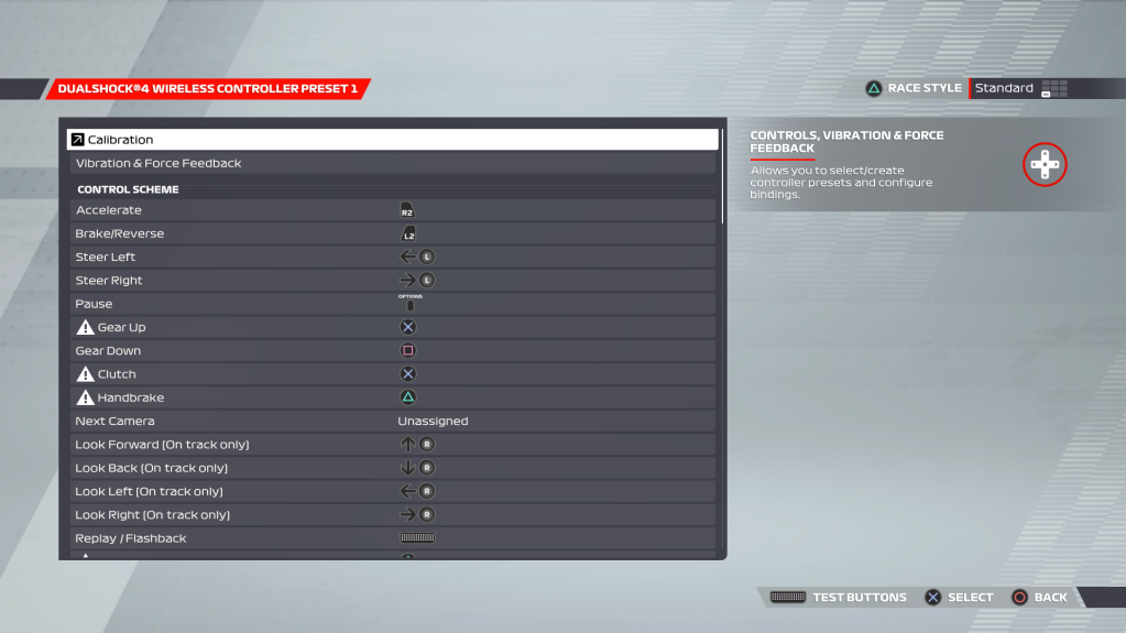 F1® 22 Controls For PS5 - An Official EA Site