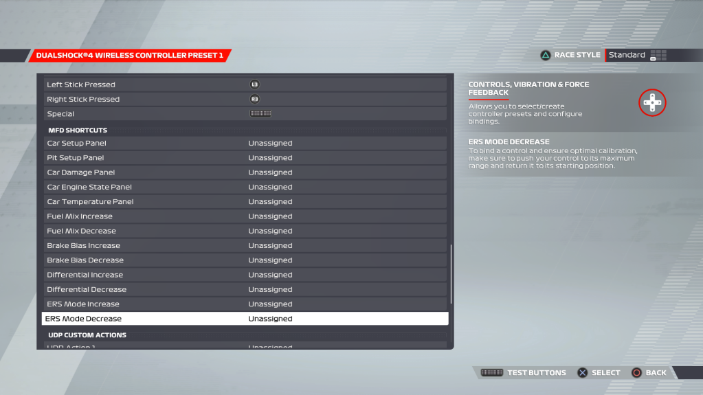 F1® 22 Controls For PS5 - An Official EA Site