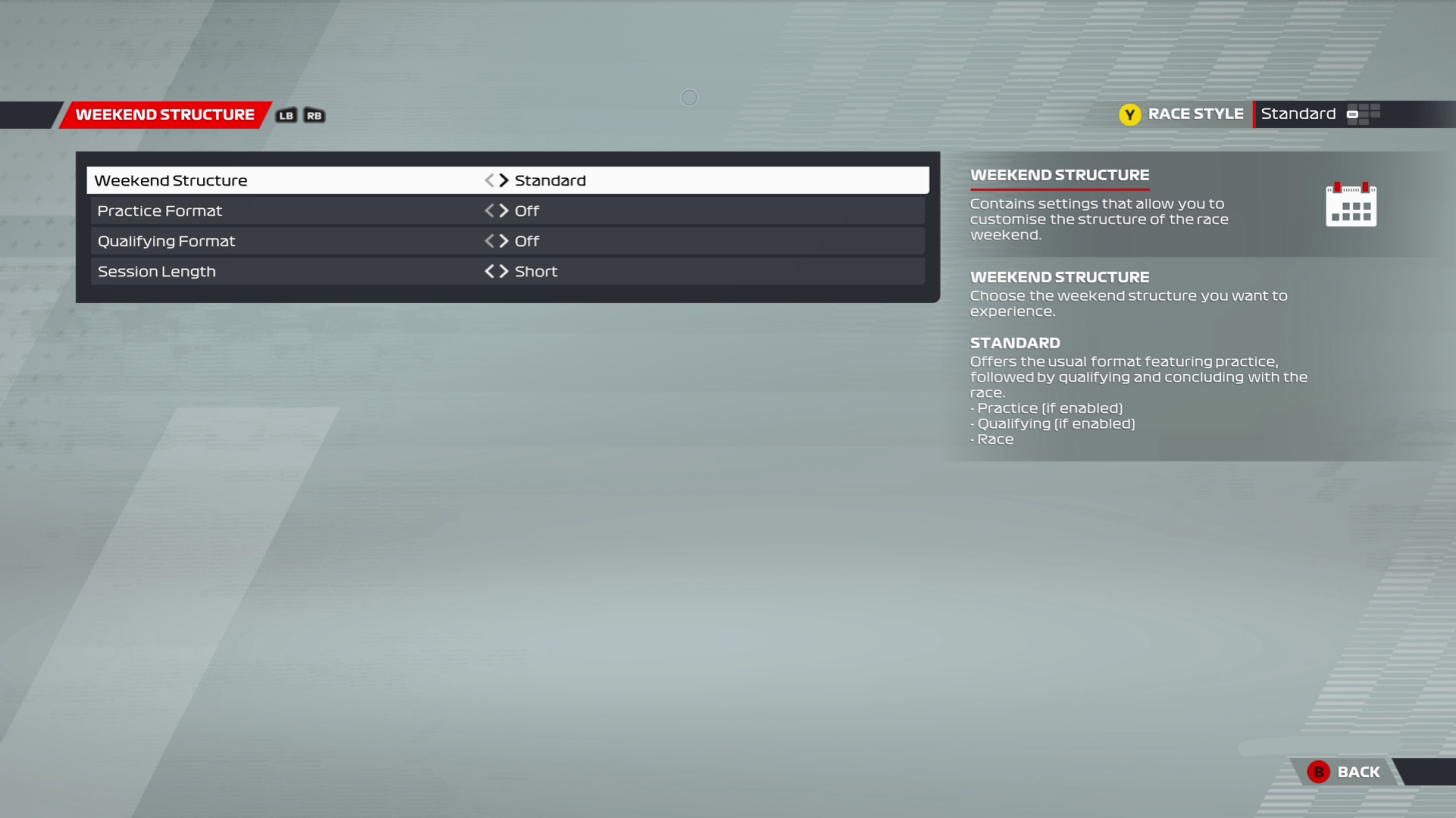 F1® 22 Weekend Structure For Xbox Series X - An Official EA Site