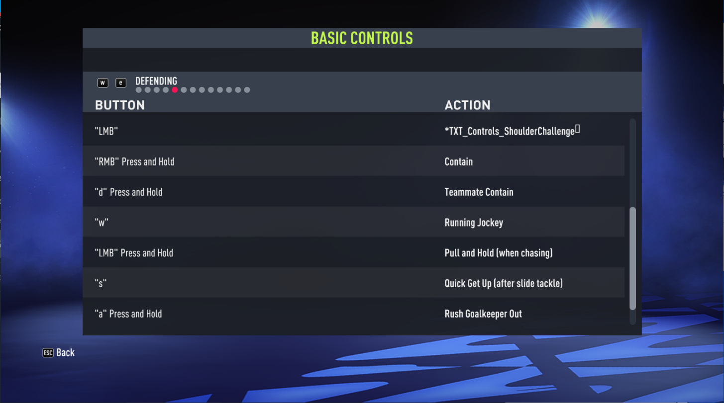 FIFA 22 Basic Controls For PC - An Official EA Site