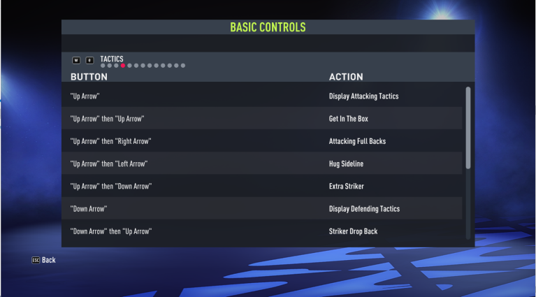 FIFA 22 Basic Controls For PC - An Official EA Site