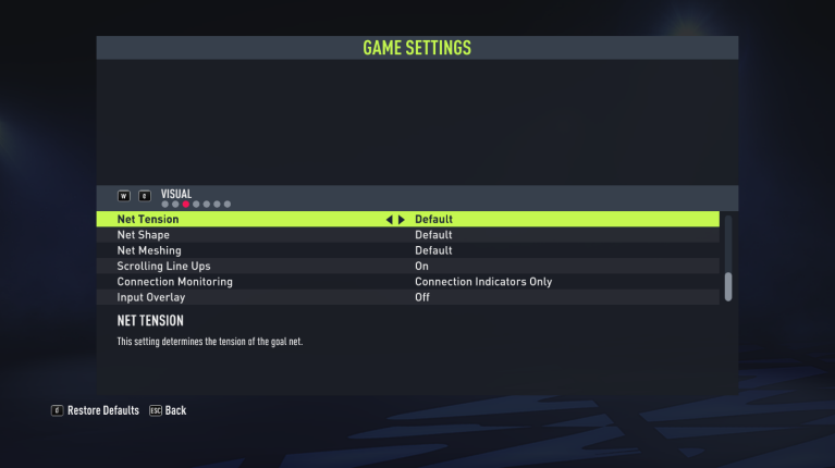 FIFA 22 Game Settings For PC - An Official EA Site