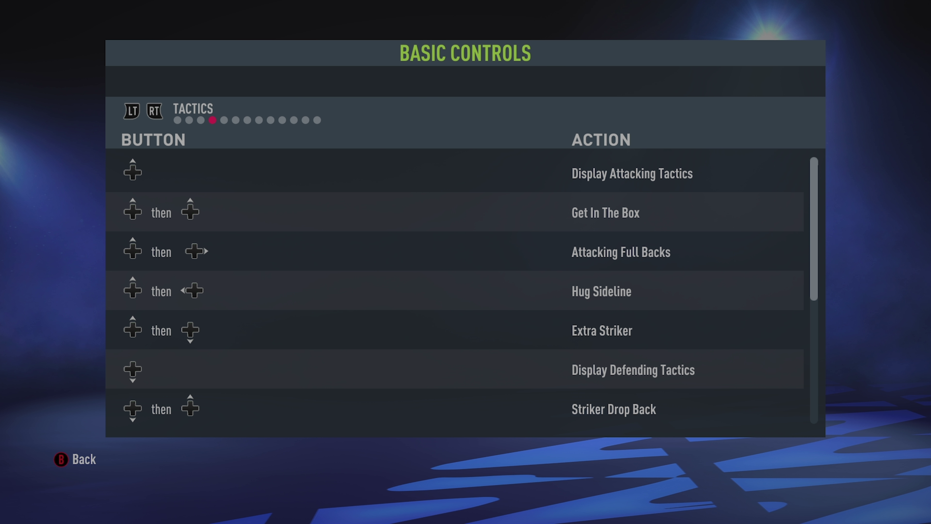 FIFA 22 Basic Controls For Xbox One - An Official EA Site