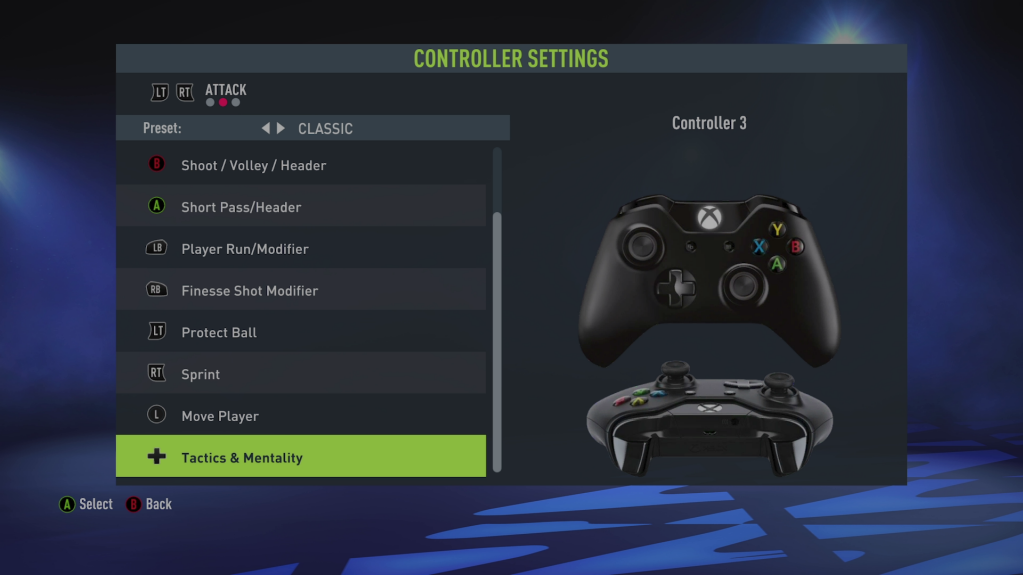 FIFA 22 Customise Controls Settings For Xbox One - An Official EA Site