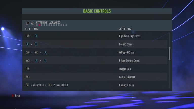 FIFA 22 Basic Controls For Xbox Series X - An Official EA Site