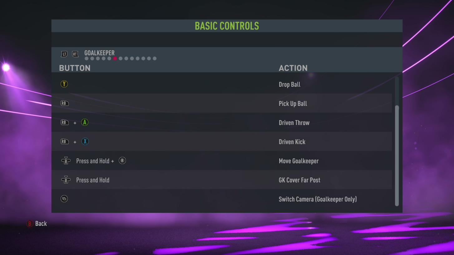 FIFA 22 Basic Controls For Xbox Series X - An Official EA Site