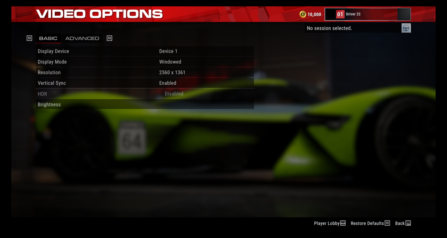 GRID Legends Accessibility Resources For PC - An Official EA Site