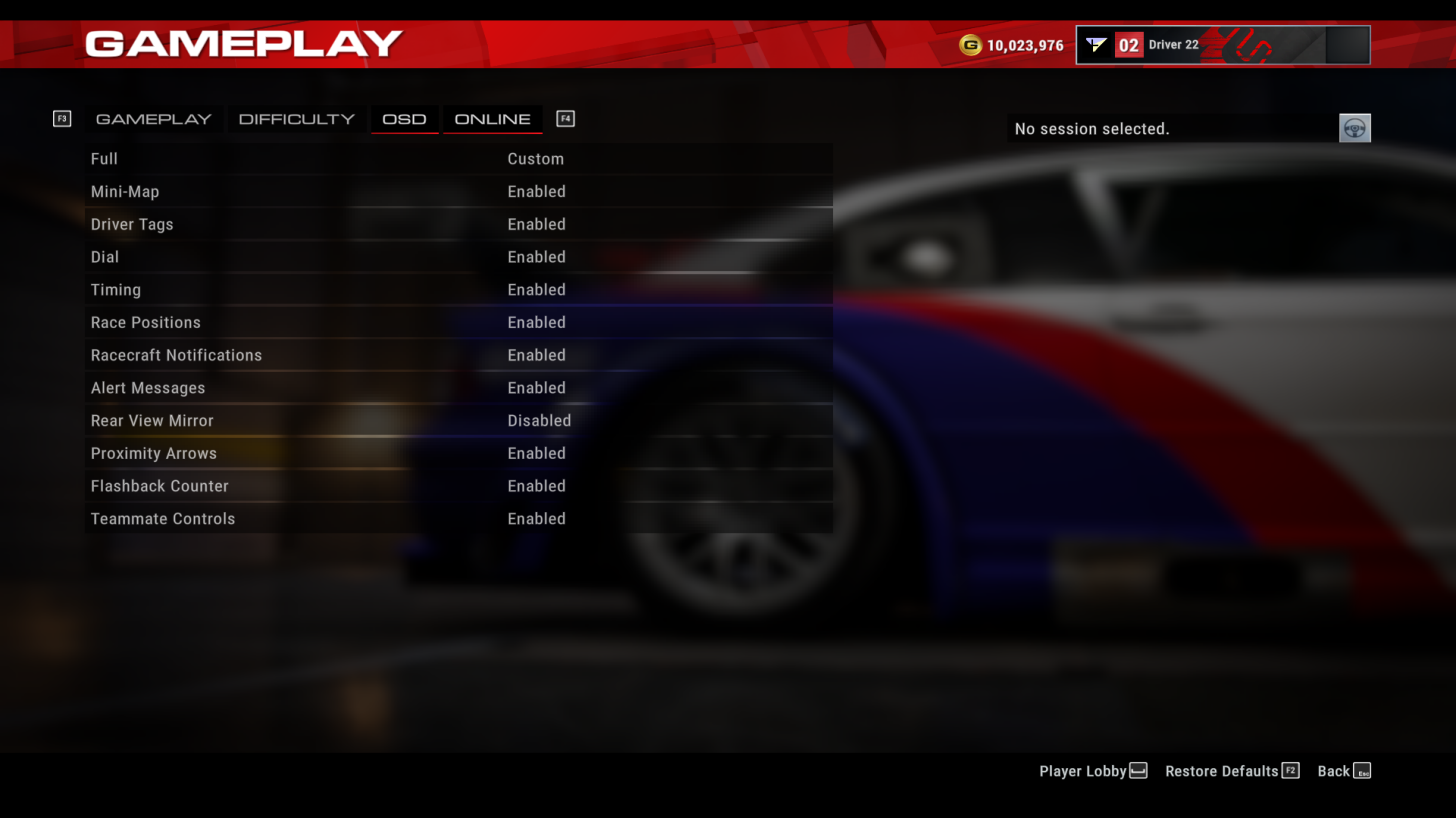 GRID Legends Gameplay Settings For PC - An Official EA Site