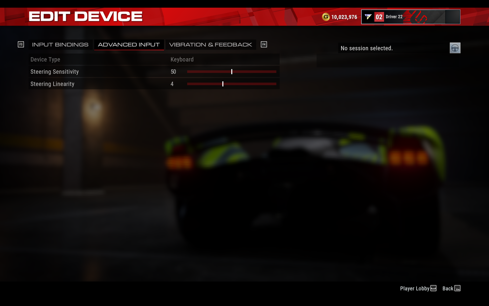 GRID Legends Controls Settings For PC - An Official EA Site