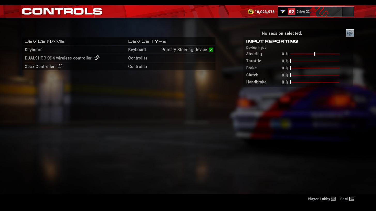 GRID Legends Controls Settings For PC - An Official EA Site
