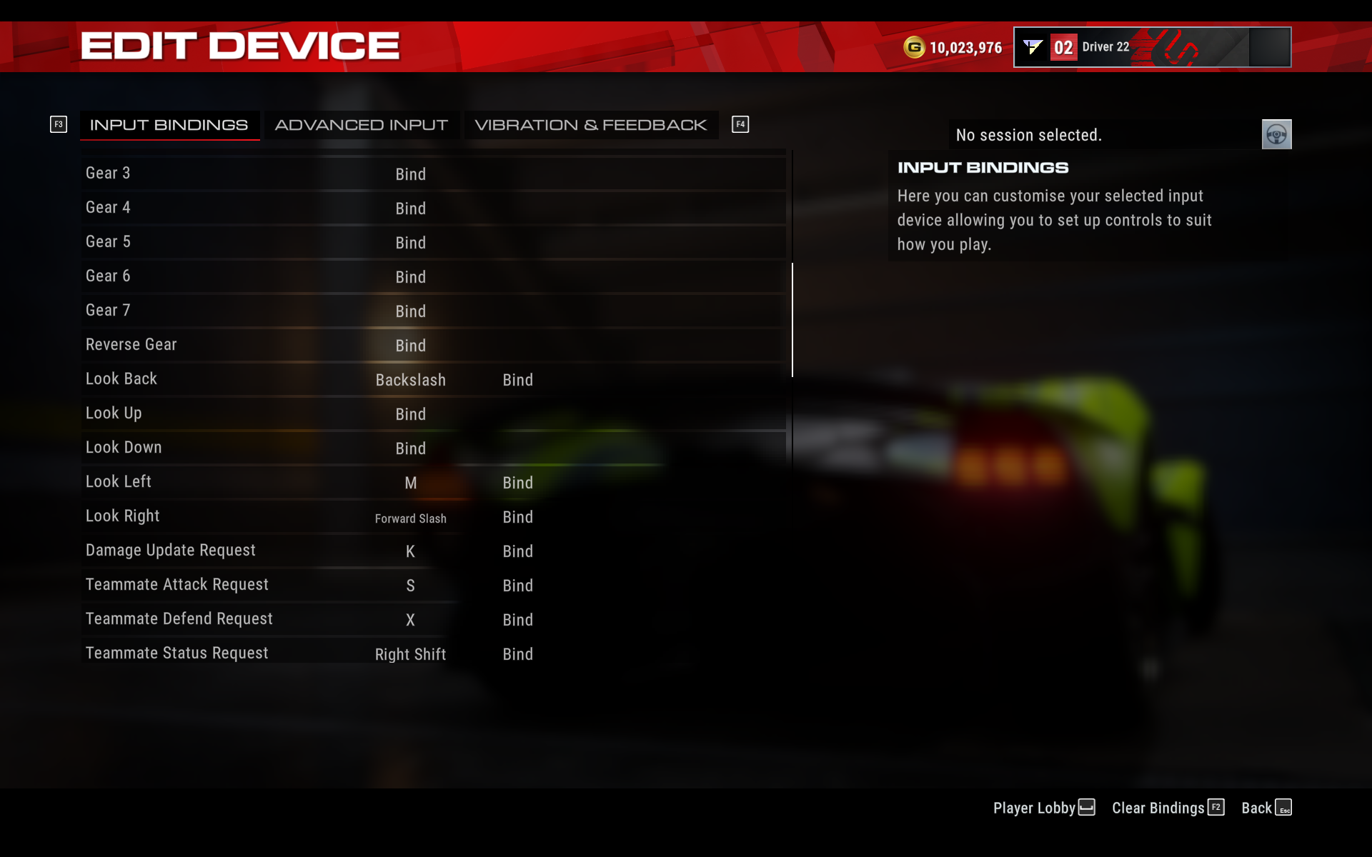 GRID Legends Controls Settings For PC - An Official EA Site