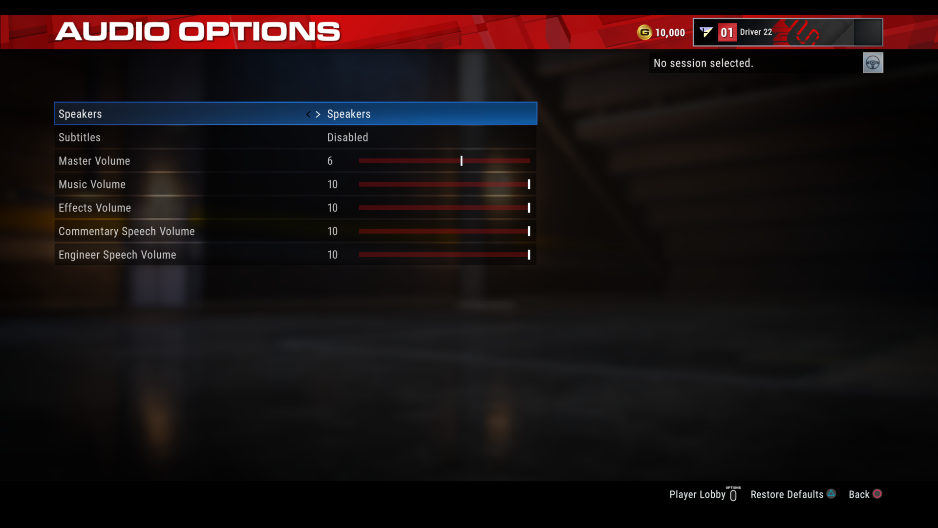 GRID Legends Accessibility Resources For PS4 - An Official EA Site