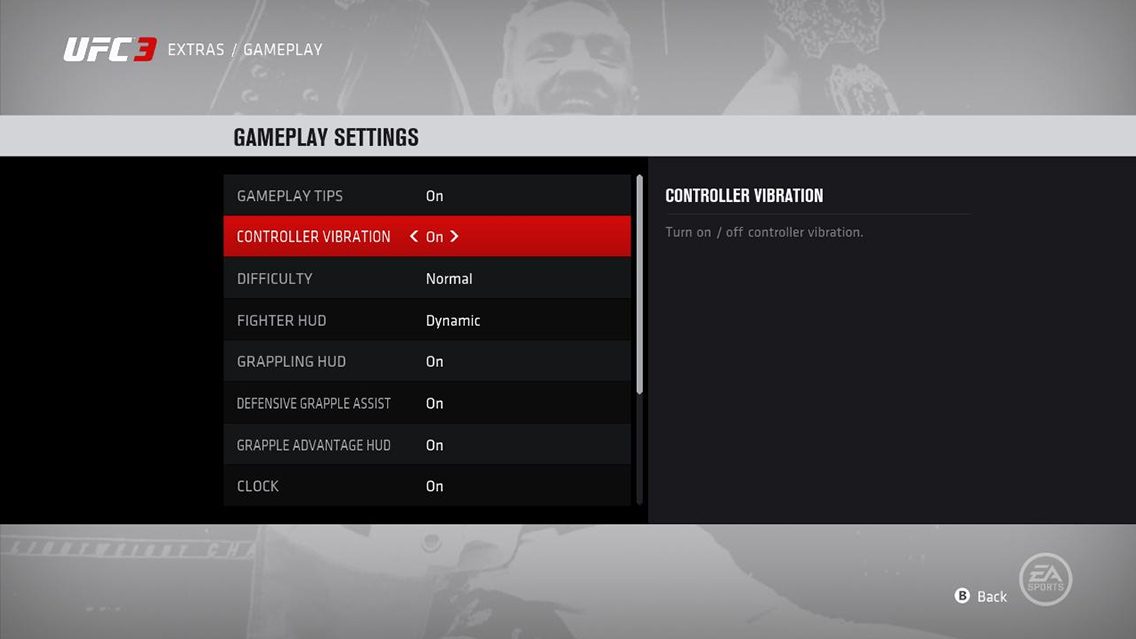 UFC 3 Accessibility Resources For Xbox One - An Official EA Site