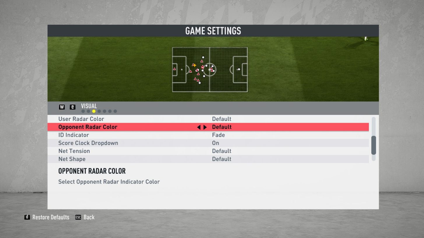 FIFA 20 Game Settings For PC - An Official EA Site