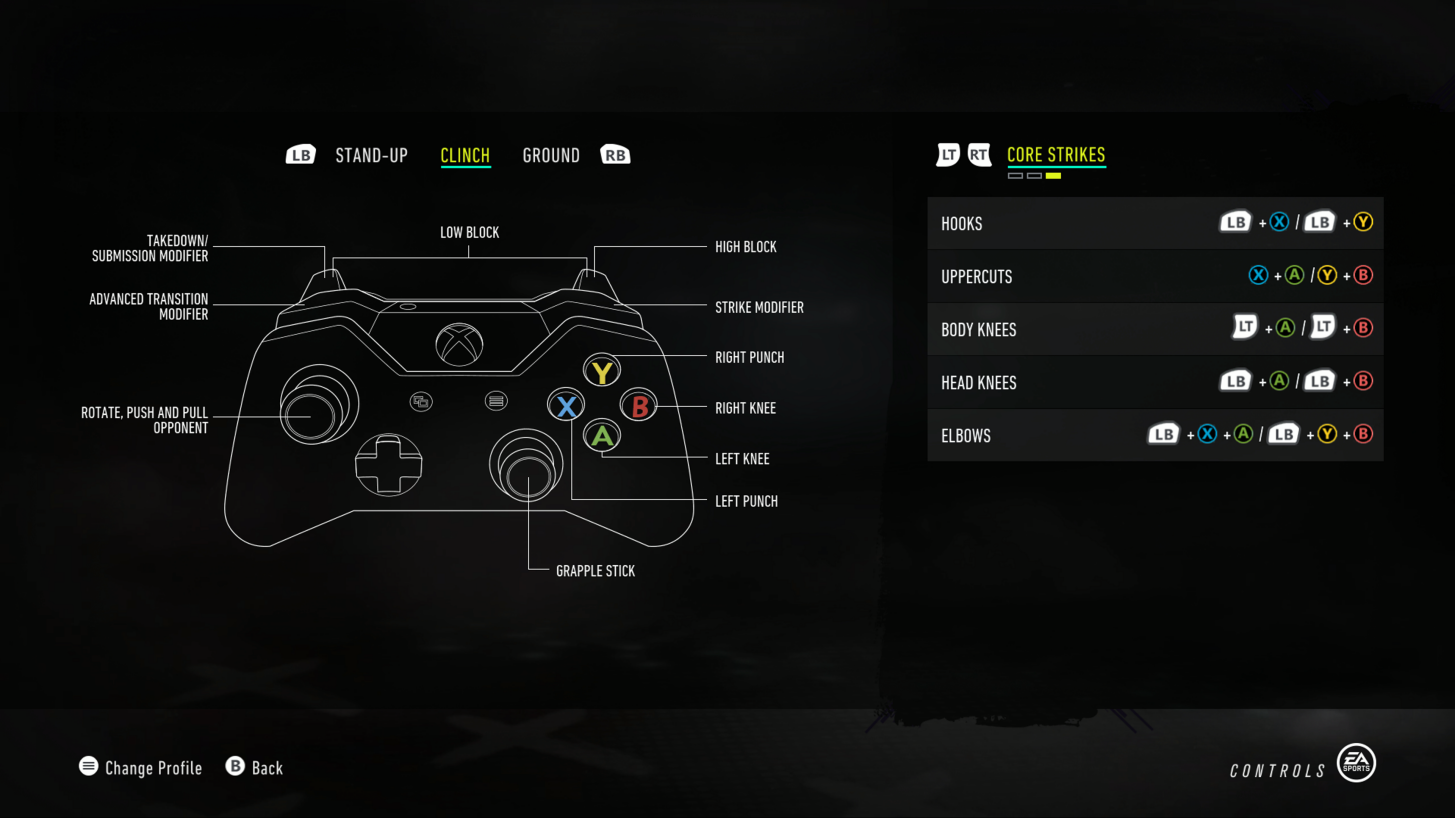 EA Sports UFC 4 Accessibility Controls for playing EA Sports UFC 4 for ...
