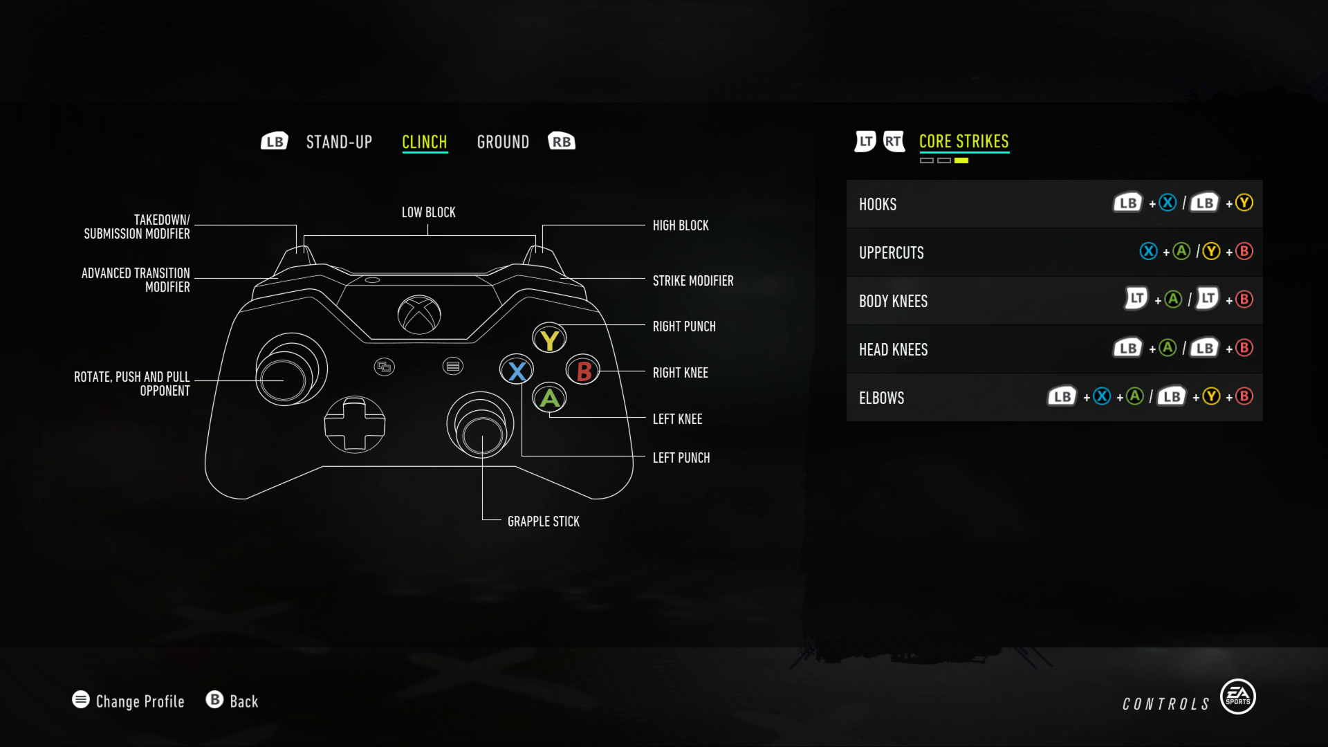 EA Sports UFC 4 Accessibility Controls for playing EA Sports UFC 4 for ...