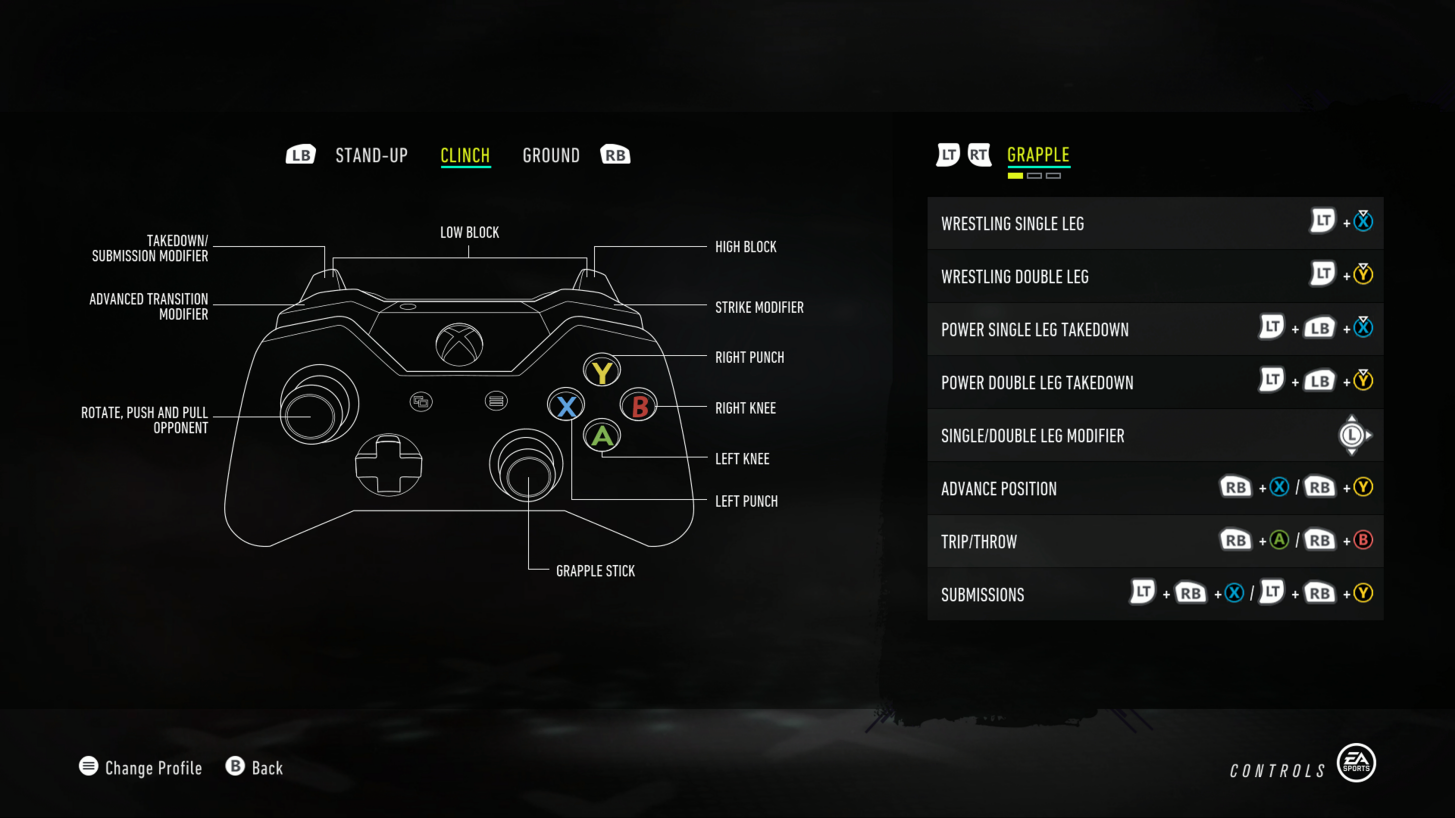 EA Sports UFC 4 Accessibility Controls for playing EA Sports UFC 4 for ...