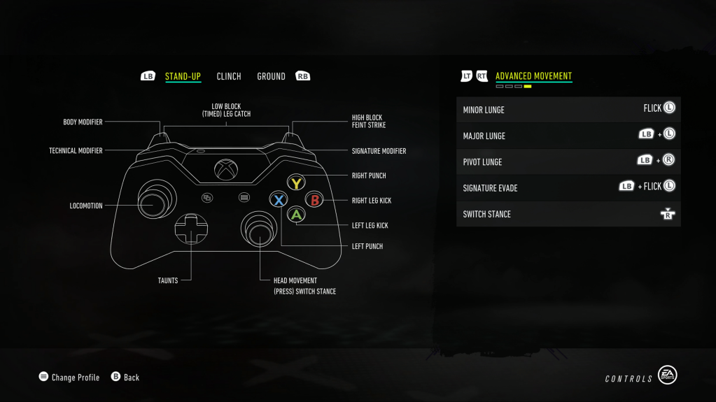 EA Sports UFC 4 Accessibility Controls for playing EA Sports UFC 4 for ...