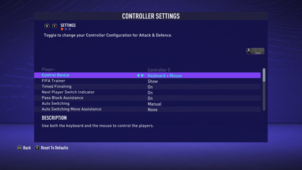 FIFA 21 Accessibility Resources For PC - An Official EA Site
