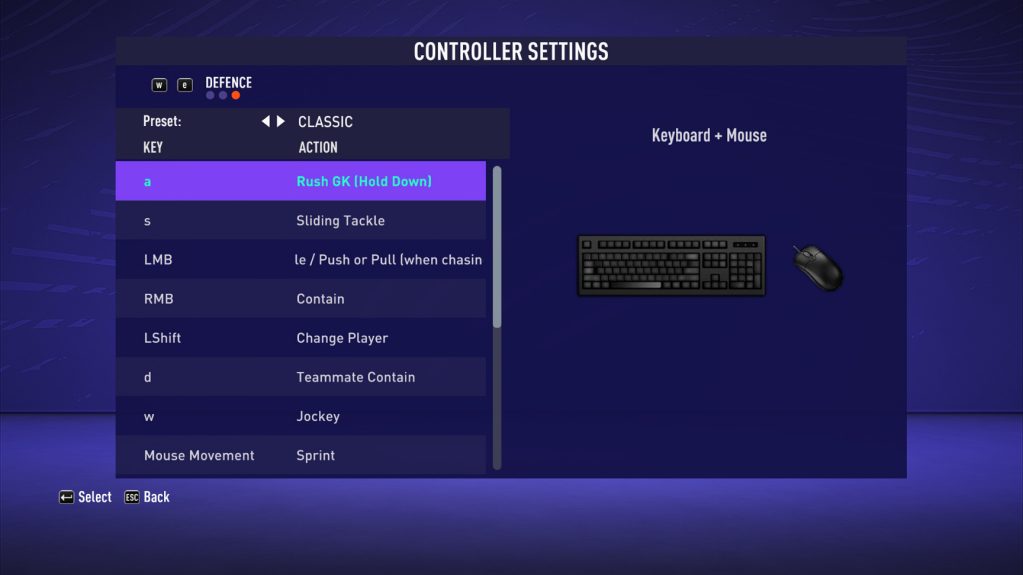 FIFA 21 Controller Settings For PC - An Official EA Site