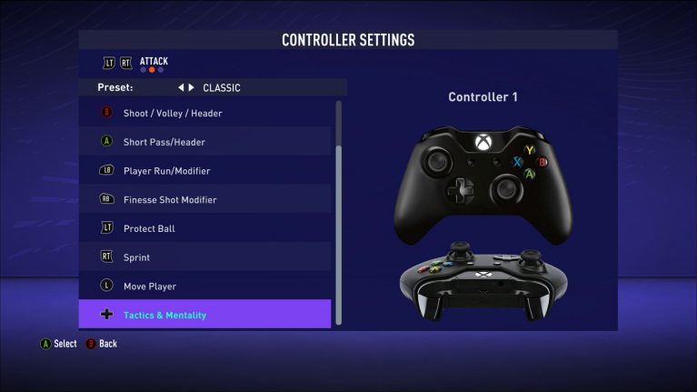 FIFA 21 Controller Settings For Xbox One - An Official EA Site