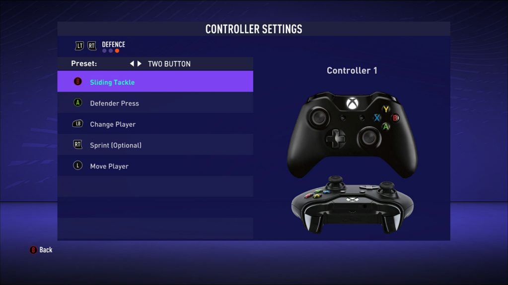FIFA 21 Controller Settings For Xbox One - An Official EA Site