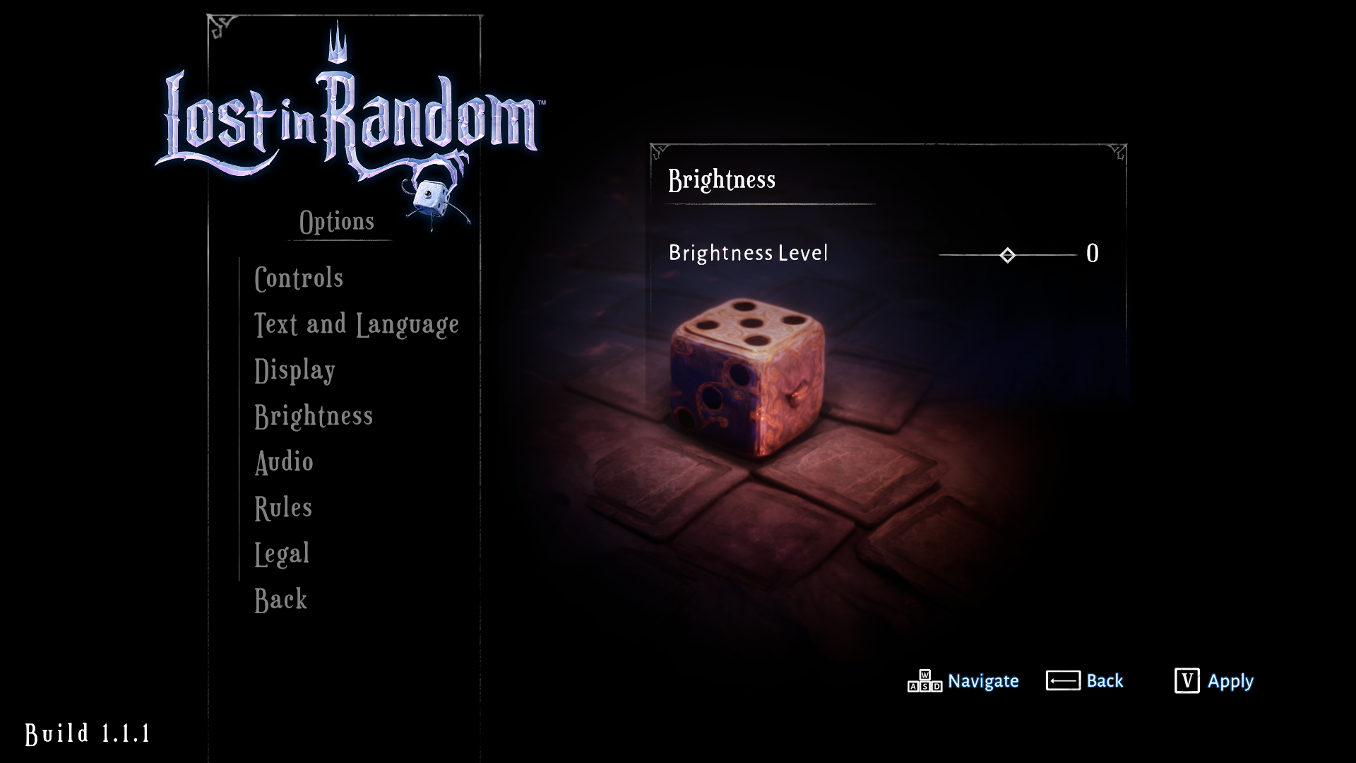 Lost In Random Brightness Settings For PC- An Official EA Site