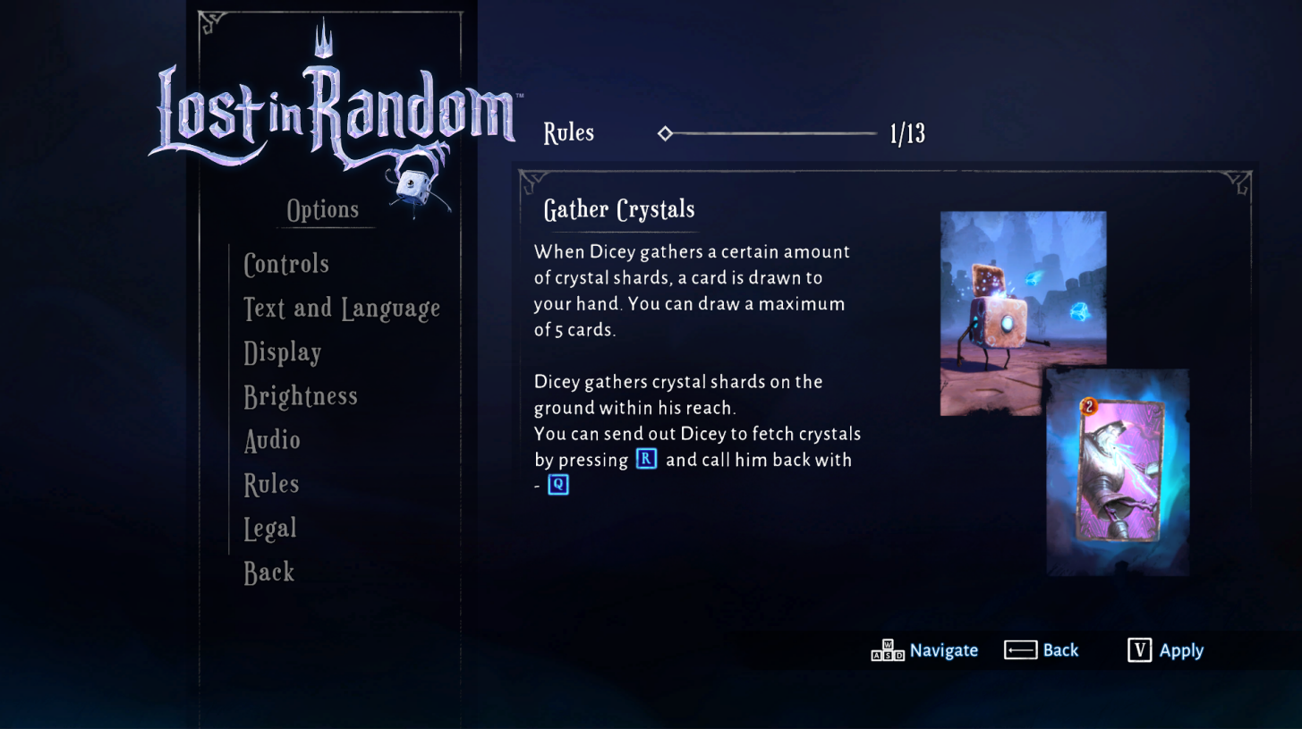 Lost In Random Rules Settings For PC - An Official EA Site