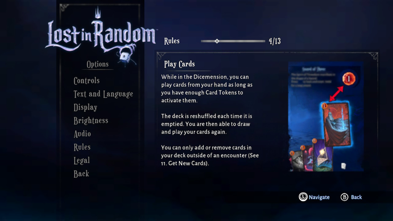 Lost In Random Rules Settings For Switch- An Official EA Site