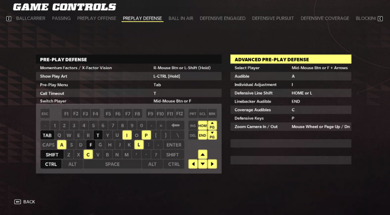 Madden NFL 22 Controls Settings For PC - An Official EA Site