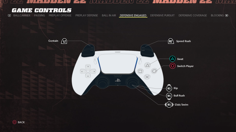 Madden NFL 22 Controls Settings For PS5 - An Official EA Site