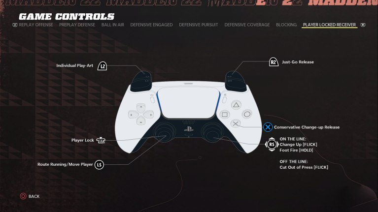 Madden NFL 22 Controls Settings For PS5 - An Official EA Site