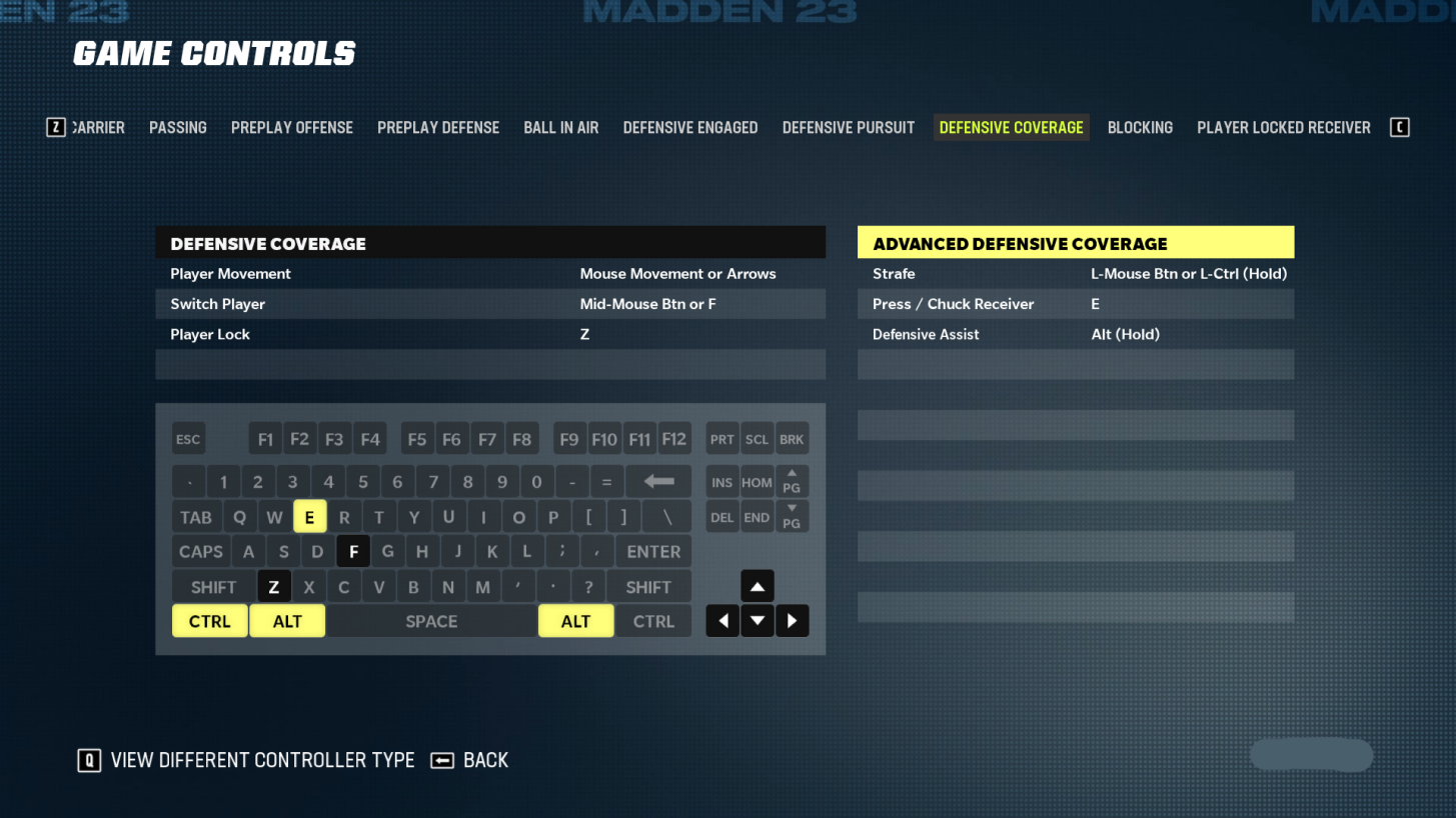 Madden NFL 23 Controls Settings For PC - An Official EA Site