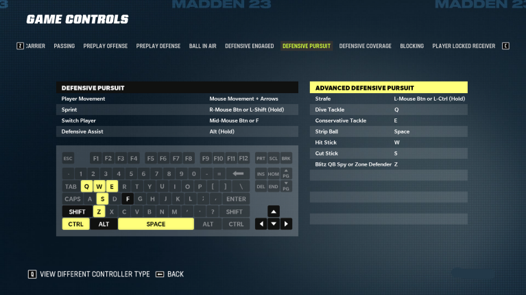 Madden NFL 23 Controls Settings For PC - An Official EA Site